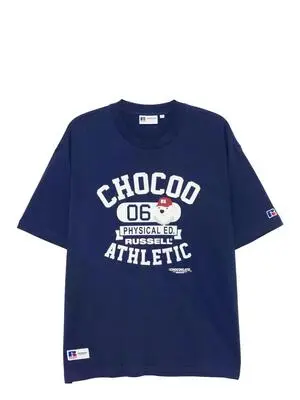 CHOCOOLATE Graphic-print T-shirt - Blue
