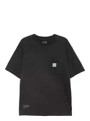 Izzue Logo-patch T-shirt - Bkx