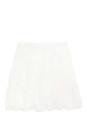 B+AB Mini Skirt - White