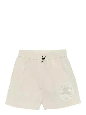 Burberry Logo-print Shorts - Neutrals
