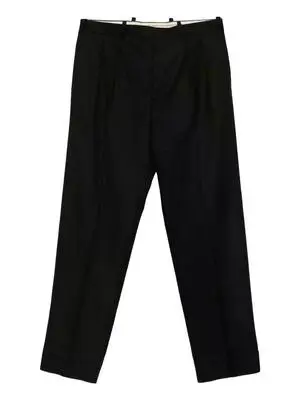 MAISON MARGIELA Pleat-detail Trousers - Black