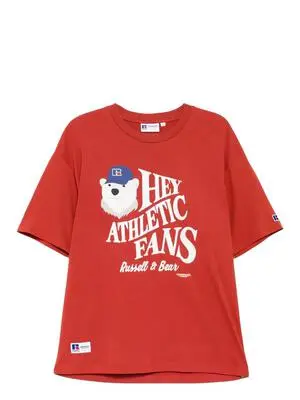 CHOCOOLATE X Russell Athletic Graphic T-shirt - Red