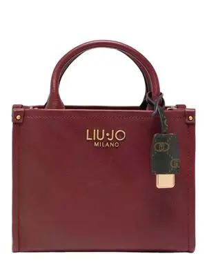 Liu Jo Small Logo-plaque Tote Bag - Red