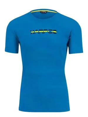 KARPOS Logo-print T-shirt - Blue