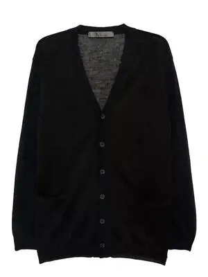 Y’S 12g Knit Cardigan With Logo