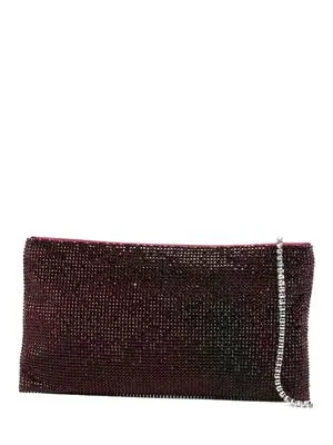 Benedetta Bruzziches La Petite Your Best Friend Clutch Bag - Red