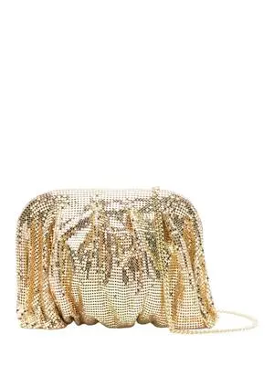 Benedetta Bruzziches Chainmail Clutch - Gold