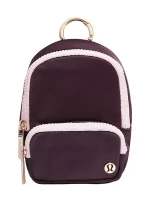 Lululemon Everywhere Backpack Nano - Goodnight Plum/black Plum/blissful Pink/gold