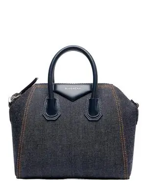 Givenchy Antigona Mini Denim Tote Blue
