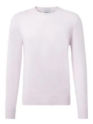 ALLUDE Cashmere Crewneck Sweater - Pink