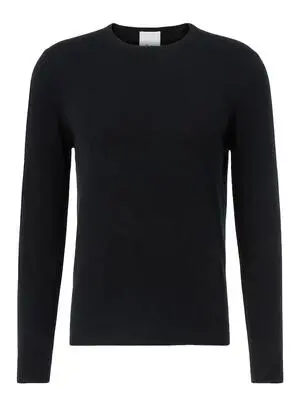 ALLUDE Cashmere Sweater - Black