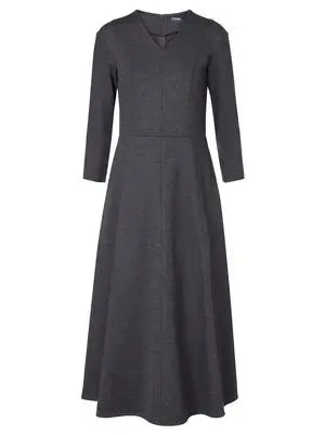 Max Mara Orione Midi Dress - Grey