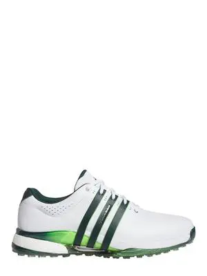 Adidas Tour360 24 Spikeless Golf - Cloud White/aurora Ivy/lime Burst