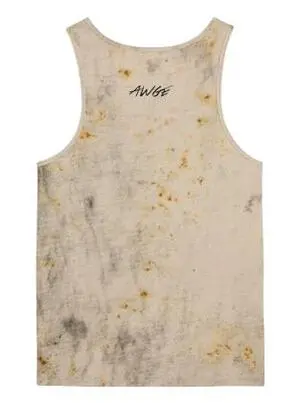 PUMA Asap Rocky Graphic Crew Neck Tank Top - Putty/aop