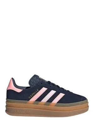Adidas Gazelle Bold Sneakers Night Indigo/glow Pink/gold Metallic