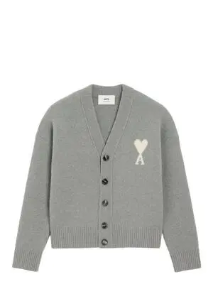 Ami Cardigan Adc - Grey