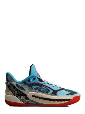 ANTA Shock Wave 6 Thunderbirds Sneakers - Blue/beige/red