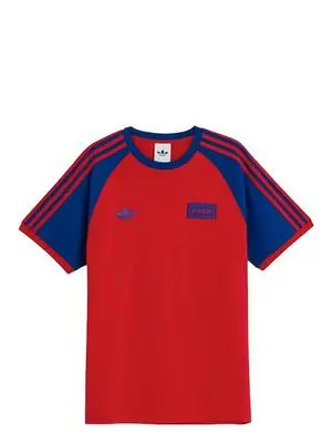Adidas X Oasis Tour 3stripes T-shirt - Better Scarelet Red