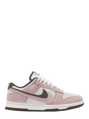 Nike Dunk Low Se Double Swoosh Sneakers - Sail/pink Glaze