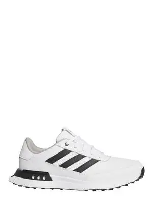 Adidas Leather Spikeless Golf Shoes - Cloud White/core Black/grey Two