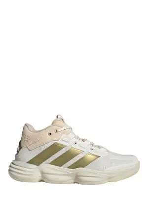 Adidas Court Stabil Indoor Sneakers - Off White/gold Metallic/crystal Sand