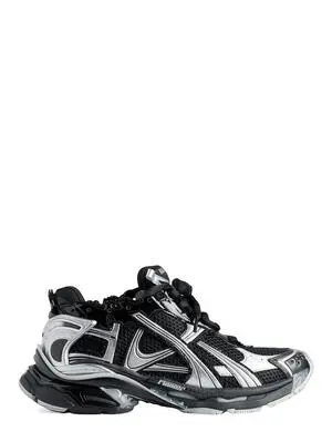 Balenciaga Runnerin Sneakers - Black/silver
