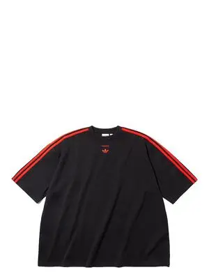 Adidas X Willy Chavarria Wc Short Sleeve Tee Shirt - Black/red
