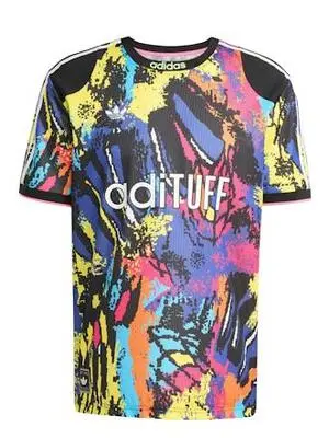 Adidas Printed Jersey - Multicolor Bright Yellow