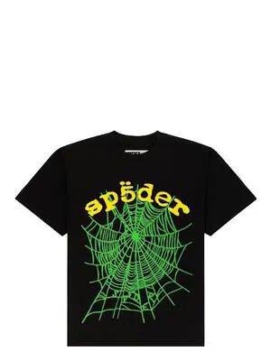 SP5DER Og Web V2 Tee Shirt - Black