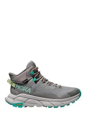 Hoka One One Trail Code Gore-tex Sneakers - Galactic Grey/electric Aqua
