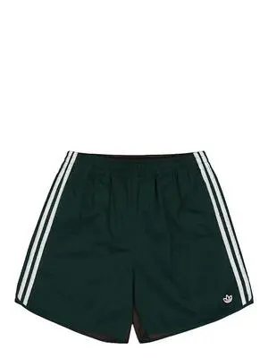 Adidas X Clot Sprinter Shorts - Green Night/dark Brown