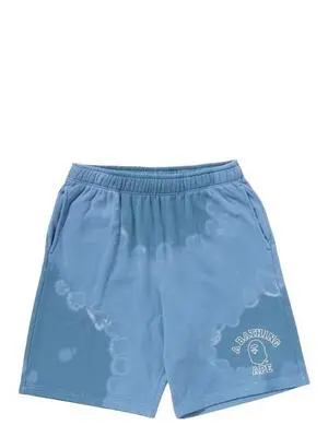 BAPE Relaxed Fit Sweat Shorts - Blue