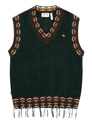 Adidas X Clot Knit Vest - Green Night