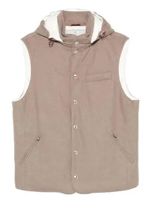 Brunello Cucinelli Sleeveless Vest - Beige