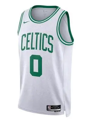 Nike Nba Boston Celtics Jayson Tatum Association Edition Swingman Jersey - White/green