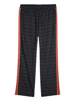 PUMA Road To Unity All Over Print Relaxed Drawstring Track Pants - New Navy Blue/aop