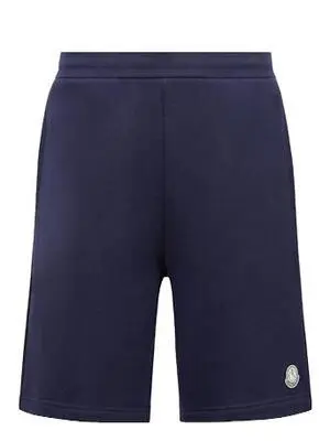 Moncler X Mercedesbenz Nigo Cotton Shorts - Navy Blue