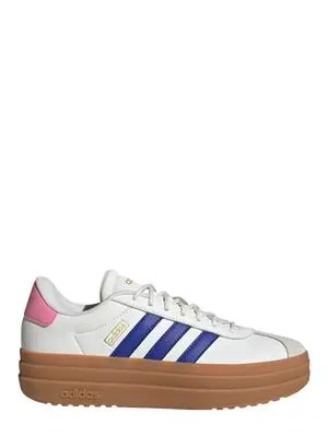 Adidas Vl Court Bold Sneakers - Core White/semi Lucid Blue/bliss Pink