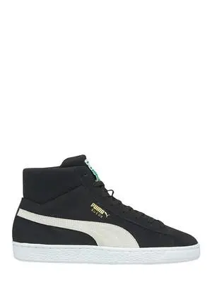 PUMA Suede Mid Xxi - Black/white/green
