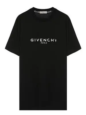 Givenchy Paris Oversized T-shirt - Black