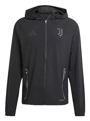 Adidas Juventus Tiro 25 Competition Vis Tech Travel Jacket - Black