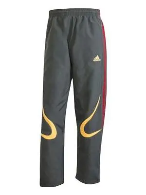 Adidas Climacool Track Tracksuit Pant - Grey Six Flash Orange Team Victory Red