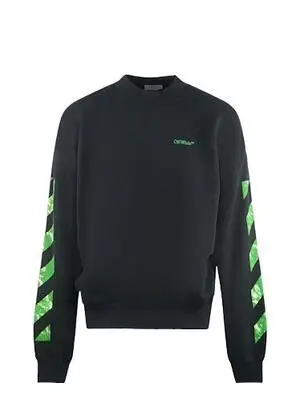 Off-White Moon Tab Oversized Sweatshirt - Black