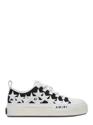 Amiri Stars Court Low Sneakers - Black/white