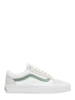 VANS Premium Old Skoolin Sneakers - Santorini Blanc White/basil Green