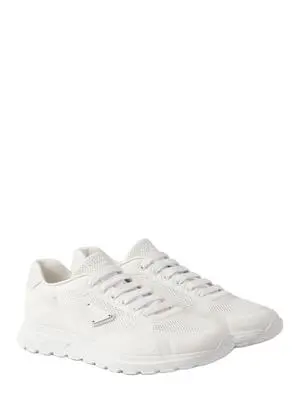 Prada Prax 2.0 Fabric Sneakers - White