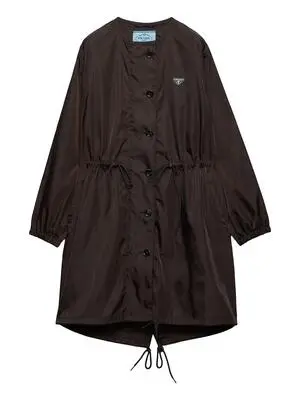 Prada Re-nylon Raincoat - Brown