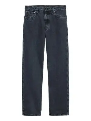 Prada Regular Fit Denim Jeans - Black