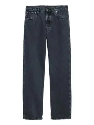 Prada Regular Fit Denim Jeans Obsidian