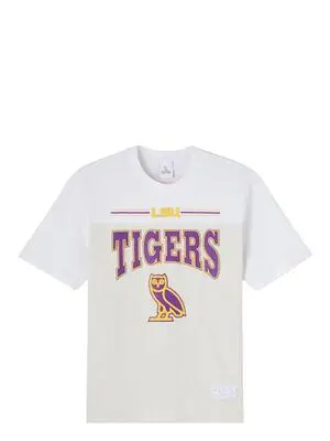 OVO X Ncaa Lsu Tigers Paneled T-shirt - Ash Heather Grey